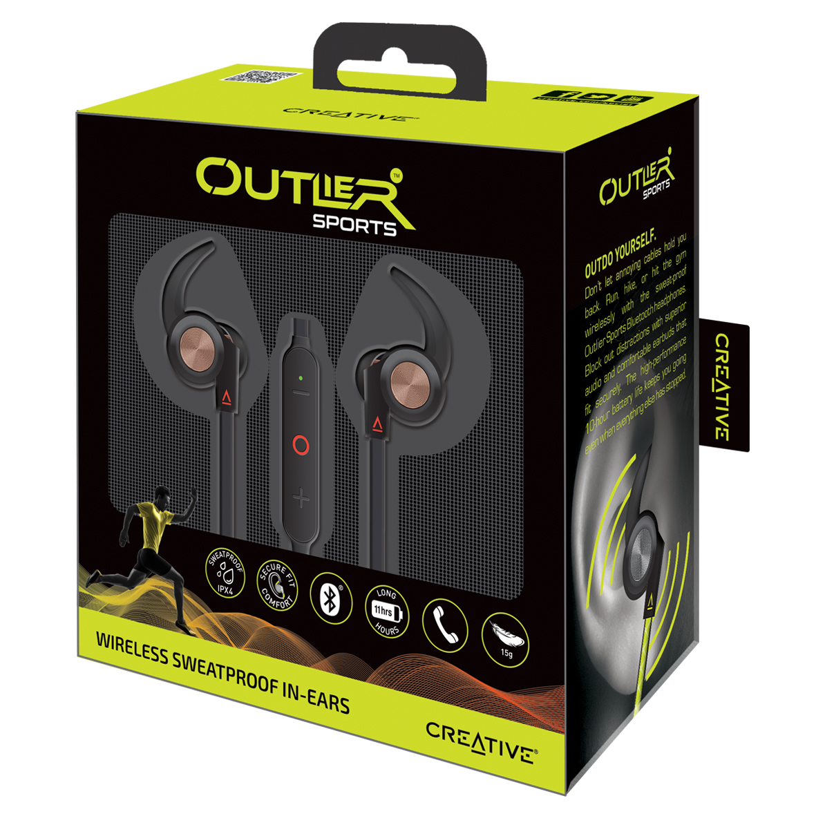 Creative Outlier Sports: cuffie in-ear ultraleggere - Viktec.net